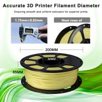 China Iboss 3d Printer PLA Plus Filament Matte Yellow1.75mm FDM Forming Technology 3d Printing Filament for sale