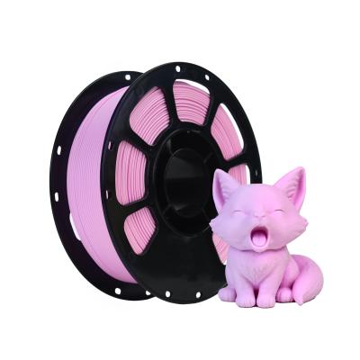 China High-Toughness Matte PLA Filament 1kg Dual Color Matte Pink Purple Filament 3d Printing Filament for sale