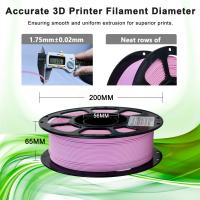 China High-Toughness Matte PLA Filament 1kg Dual Color Matte Pink Purple Filament 3d Printing Filament for sale