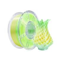 China Iboss PLA Gradient Filament Silk Gradient Yellow Green White PLA+ Filament 1.75mm 3d Printing Filament for sale