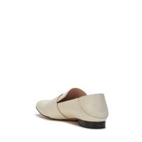 China Italian Genuine Leather Outsole Flat Ladies Loafer Shoes 1-2CM Heel for sale