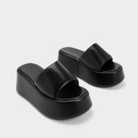 China Luxurious Women's High Heel Sandals PU Upper Rubber Outsole 12cm Stiletto Heel for sale