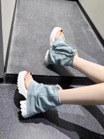 China German Sole Leather Roman Sandals Solid Pattern Pull On Closure for sale