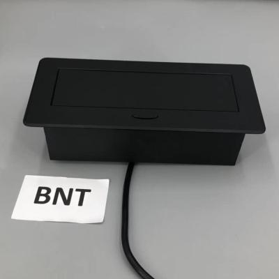 China with double usb charger interface round corner conference table pop up socket for sale