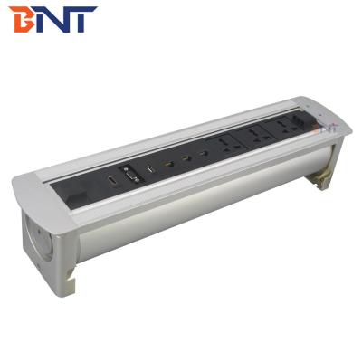China Intelligent flush mount hidden conference table power socket for sale