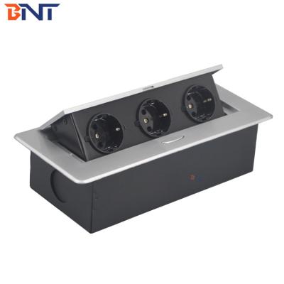 China hight quality new design tabletop flush mount pop up uk power socket outlet for confrence room table for sale