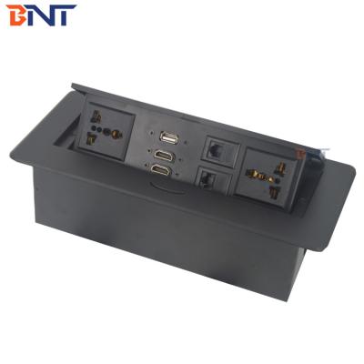 China hidden desk pop up desk outlet box for conference table for sale