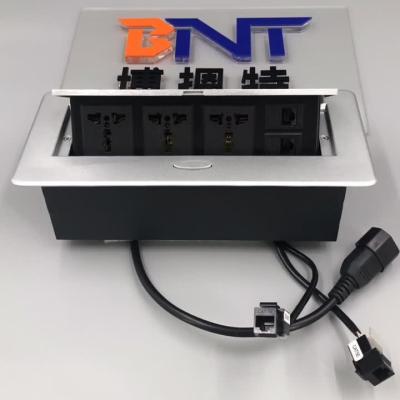 China BNT Conference table mounted socket with dual RJ45 network for conference offices BD620-9 for sale