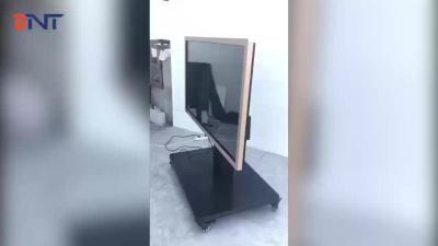 China BNT 90 degree overturn angle with electric lifting type mobile tv brackets for sale
