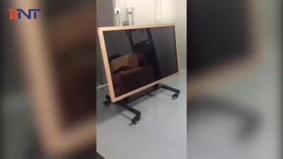 China BNT Modern style motorized lifting remote control mobile tv rack stand for sale