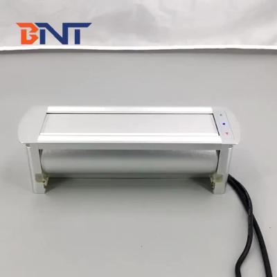 China BNT Motorized desk hidden socket with double USB charger port flip up socket for sale