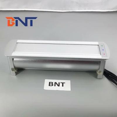 China Aluminum alloy motorized flip up table electrical socket with EU outlet for sale