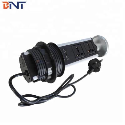 China BNT furniture pop up multimedia connector with usb  charging for kitchen  furniture power data jack for sale