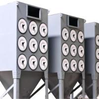 China 1000 kg Capacity Small Pulse Bag Dust Collector for Used Condition in Restaurant Industry for sale