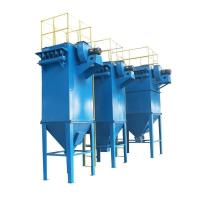 China Industrial Bag Dust Collector Pump Air Filter 325 kg Minimum Particle Size 1 Micron for sale