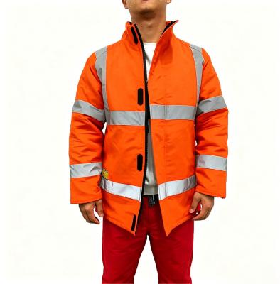 China Stain Resistant Protective Work Clothes Waterproof Water Jetting Safety Suit With Two Piece Design for sale
