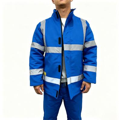China Anti Corrosion Pressure Washing Protective Clothing Waterproof Reflective Coverall Stab Proof for sale