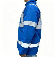 China Anti Corrosion Pressure Washing Protective Clothing Waterproof Reflective Coverall Stab Proof for sale
