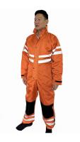 China 500BAR Water Blasting Safety Suit Water Repellent Work Coverall With Adjustable Hood for sale