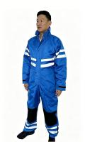 China High Pressure Protective Work Clothes Impact Resistant Working Overalls With Adjustable Hood for sale