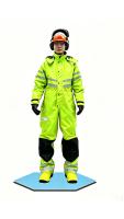China 1000 Bar Water Jetting Safety Suit Impact Resistant Work Suits Overall Breathable for sale