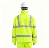 China Marine Grade Pressure Washing Protective Clothing High Visibility Waterproof Clothing For Pressure Washing for sale