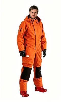 China Durable Offshore Suit Elastic Waist Maritime Coveralls Water Repellent for sale