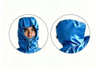 China Windproof Pressure Washing Protective Clothing Adjustable Protective Coverall Suits Reinforced for sale