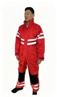 China Adjustable Pressure Washer Suit Fire Proof Marine Safety Clothing Abrasion Resistant for sale