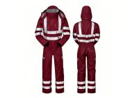 China Comfort Lined Water Blasting Safety Suit Heavy Duty Protection Coverall Water Repellent for sale
