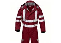 China Comfort Lined Water Blasting Safety Suit Heavy Duty Protection Coverall Water Repellent for sale