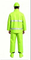 China Lightweight Pressure Washing Protective Clothing Tear Resistant Reflective Overalls Reinforced for sale