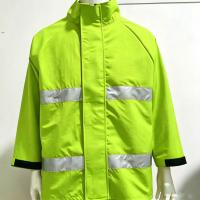 China Lightweight Pressure Washing Protective Clothing Tear Resistant Reflective Overalls Reinforced for sale