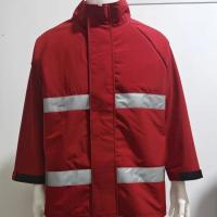 China Split Type Water Blasting Safety Suit Reflective Strips Power Washing Suit Anti Tear for sale