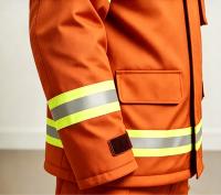 China High Visibility Pressure Washing Protective Clothing Reinforced Water Blasting Safety Suits Durable for sale