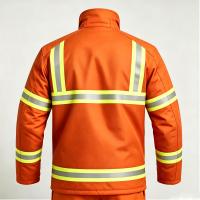 China High Visibility Pressure Washing Protective Clothing Reinforced Water Blasting Safety Suits Durable for sale