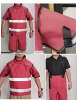 China Breathable Mesh Lining Hydro Jetting Suit High Visibility Waterproof Work Clothing Adjustable for sale
