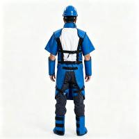 China Three Layer Protection Pressure Washer Suit Waterproof Reflective Work Suits Breathable for sale