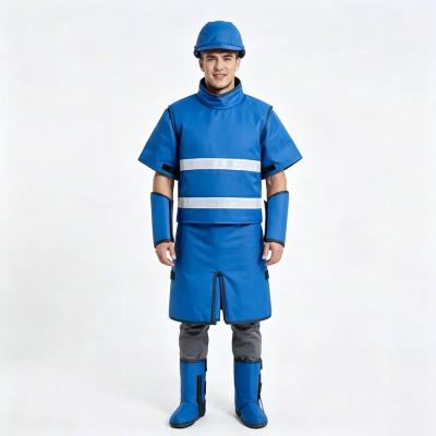 China Three Layer Protection Pressure Washer Suit Waterproof Reflective Work Suits Breathable for sale