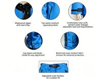 China Abrasion Resistant Hydro Jetting Suit Chemical Resistant Waterproof Work Clothes Pressure Protection for sale