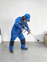 China Abrasion Resistant Hydro Jetting Suit Chemical Resistant Waterproof Work Clothes Pressure Protection for sale