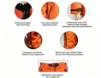 China High Strength Pressure Washing Protective Clothing Adjustable Protective Safety Clothing Waterproof for sale