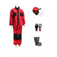 China 800Bar Pressure Washing Suits Split Type High Visibility Safety Clothing Waterproof for sale