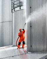 China Reinforced Work Coveralls Customized Safety Coveralls Abrasion Resistant for sale