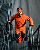 China Reinforced Work Coveralls Customized Safety Coveralls Abrasion Resistant for sale