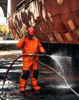 China Reinforced Work Coveralls Customized Safety Coveralls Abrasion Resistant for sale