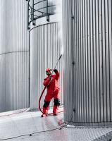 China Offshore Heavy Duty Work Overalls Pressure Resistant Weather Resistant Coveralls Reinforced for sale
