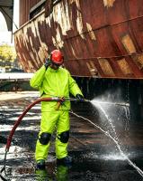 China Full Body Industrial Safety Coveralls Waterproof Heavy Duty Work Overall Flexible for sale