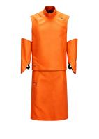 China High Visibility Pressure Washing Clothing Industrial Grade Protective Safety Clothing Waterproof for sale