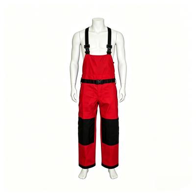 China Durable Water Jetting Trousers Wear Resistant Working Bib Overalls for sale